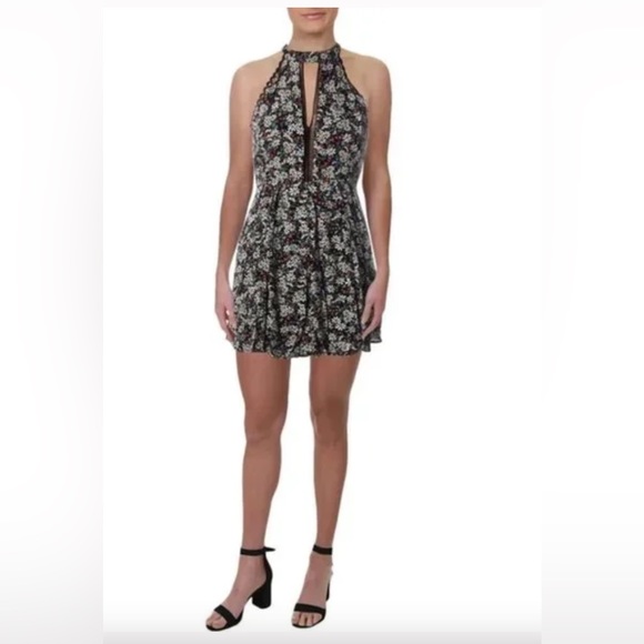 Lost + Wander | Dresses | Lost Wander Floral Print Embroidered Party ...